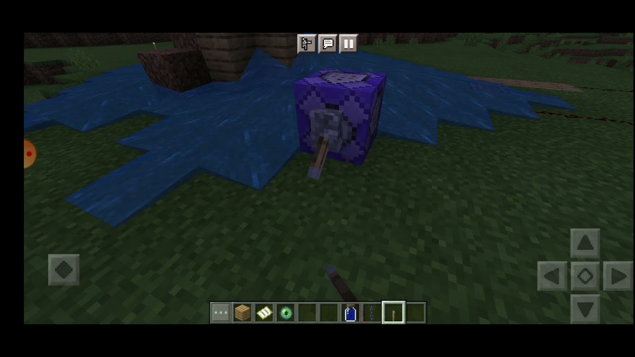 How to make a FIRE trail in Minecraft Bedrock- NO MODS - YouTube