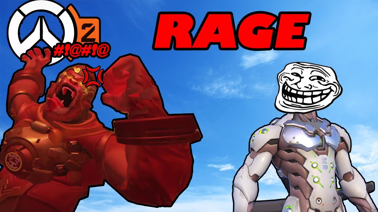 Overwatch 2 RAGE! Funny Moments - YouTube