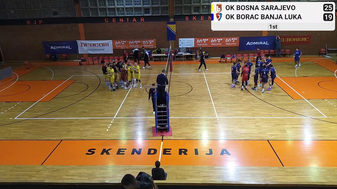 OK BOSNA Sarajevo vs OK BORAC Banja Luka - 14/12/2024 - YouTube