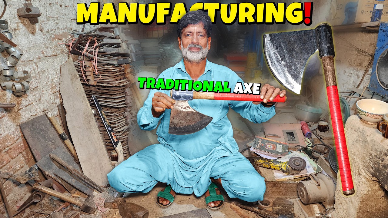 Inside The Axe Factory: A Day in the Life of a Craftsman! - YouTube