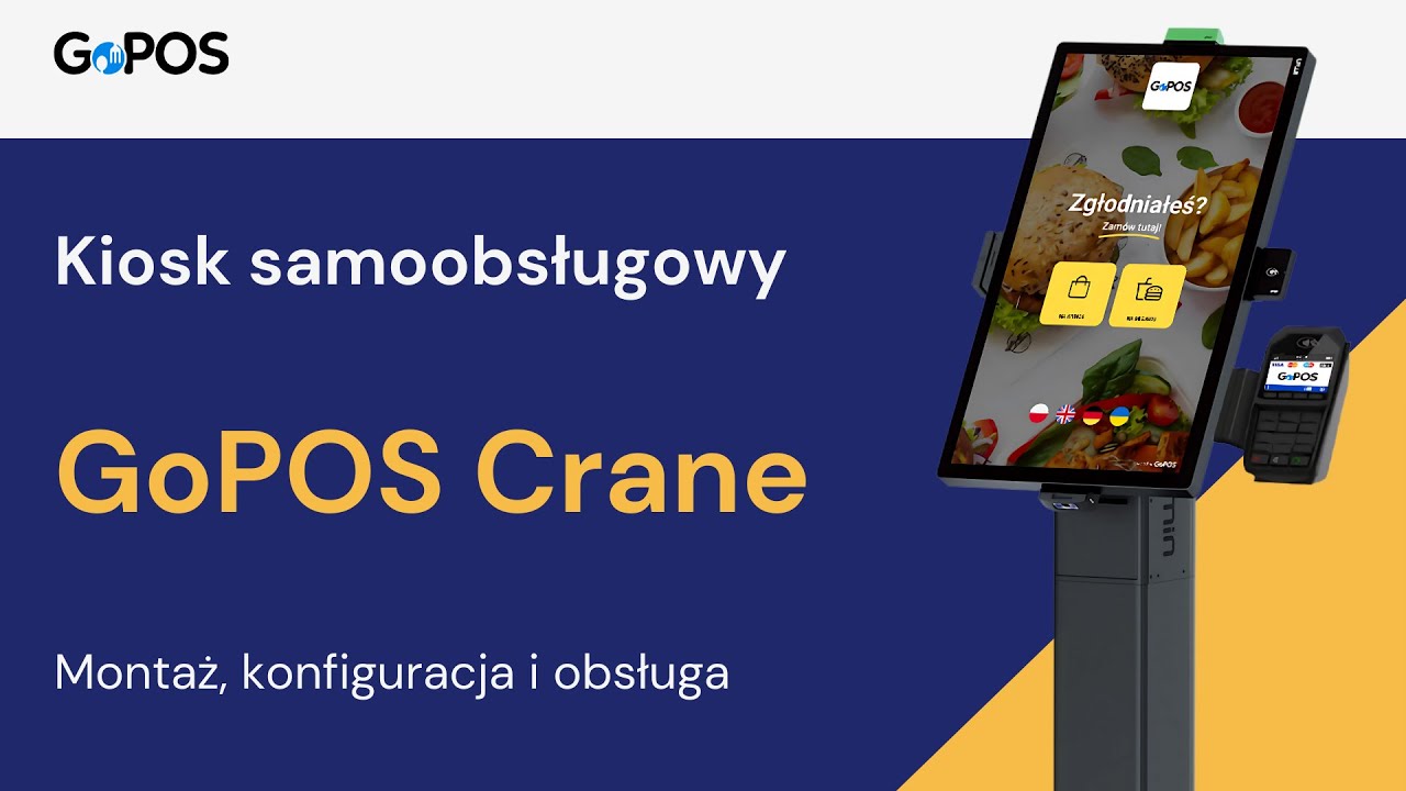 Konfiguracja Kiosku GoPOS Crane i aplikacji GoKiosk - YouTube