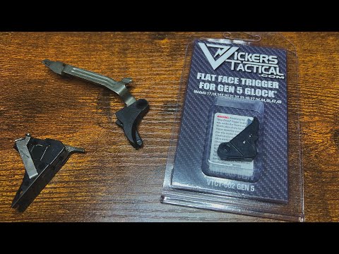Installed the TangoDown Vickers Tactical Flat shoe on my Glock 45 trigger bar/housing