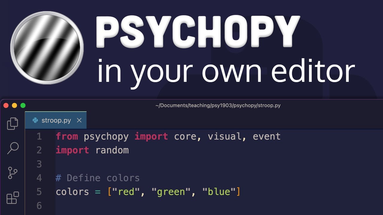 Psychopy Manual Install Via Conda Psychopy In Vscode Youtube