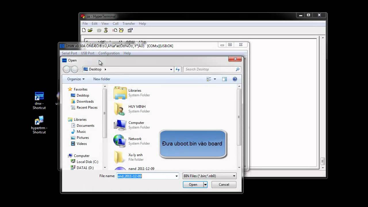 [Friendly ARM Mini2440] Build uboot into Mini2440 - YouTube