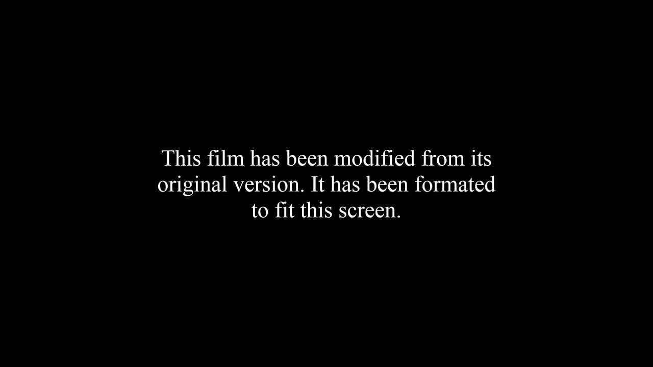 "This film has been modified..." screen (2000-present) - YouTube