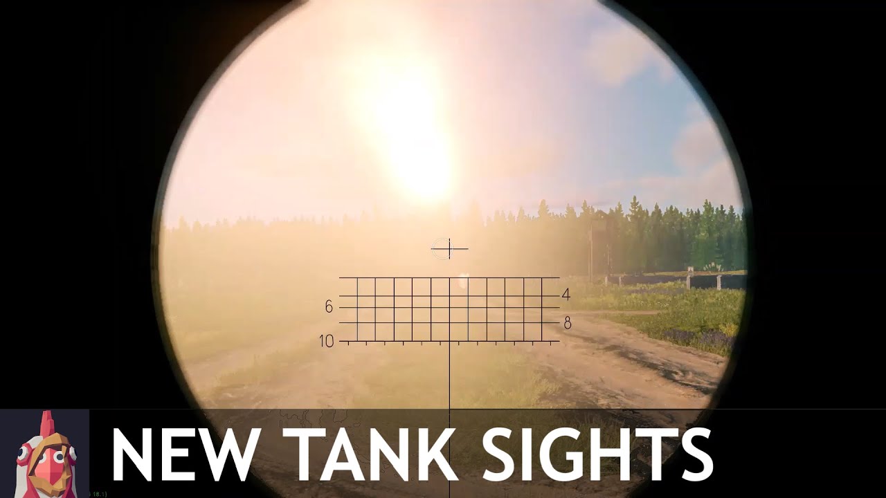 New Tank Sights - Enlisted - YouTube