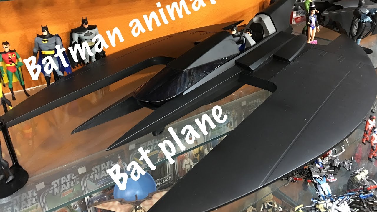 DC Collectibles Batman Animated Bat Plane - YouTube