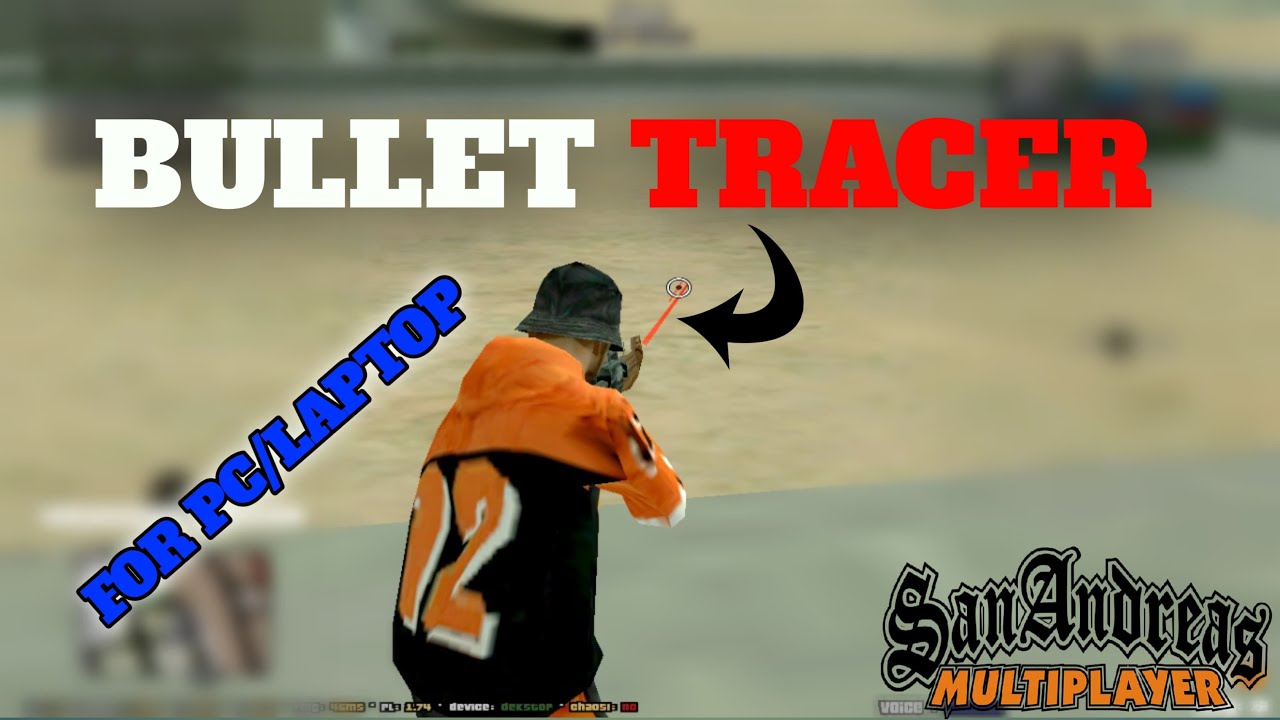 SHARE BULLET TRACER RED | GTA SAMP - YouTube