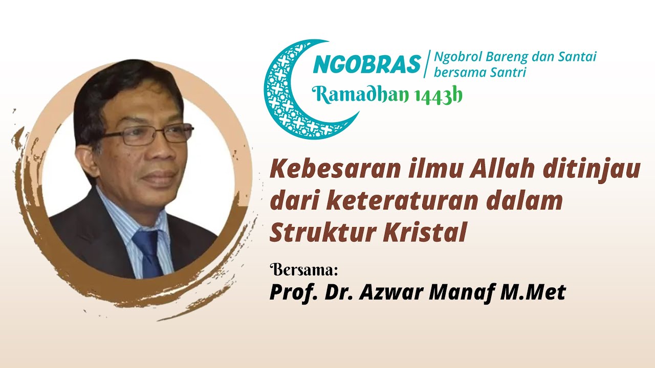 NGOBRAS - Prof. Dr. Azwar Manaf M. Met - YouTube