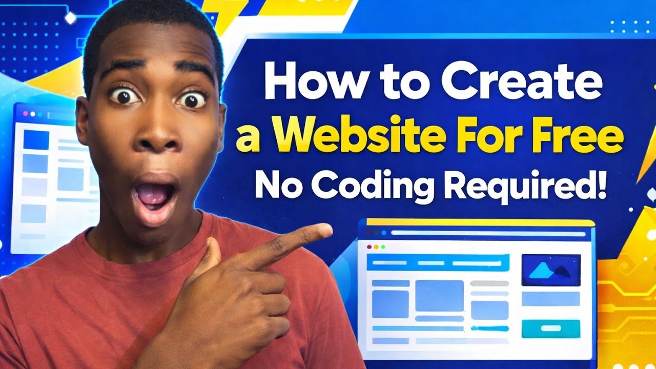 How to Create a Website for Free - No Coding Needed! - YouTube