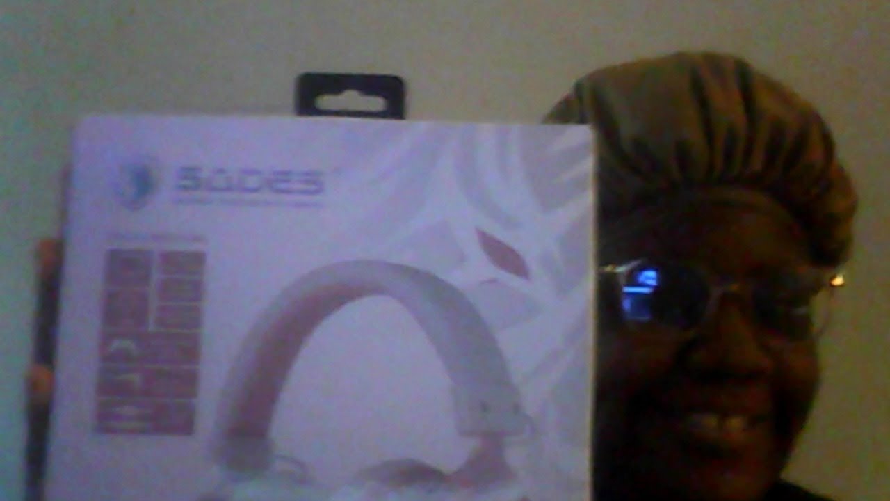 SADES MPOWER Angel Edition Headset Unboxing Party - YouTube