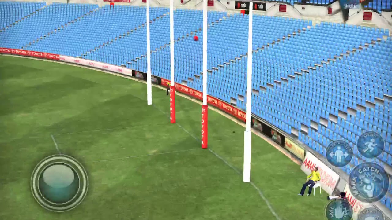 Dom Sheed Goal recreation - Afl live 2 - YouTube