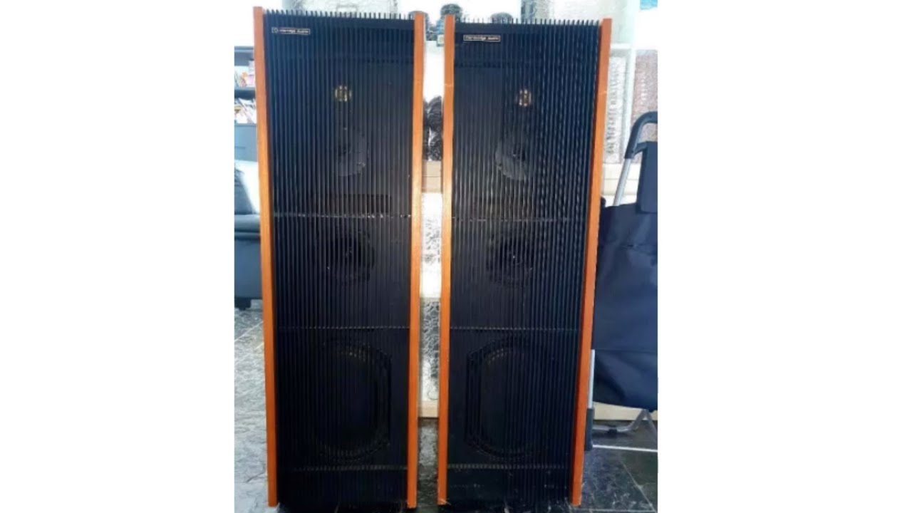 Cambridge Audio R50 _ 1972 vintage speakers with Kef drivers - YouTube