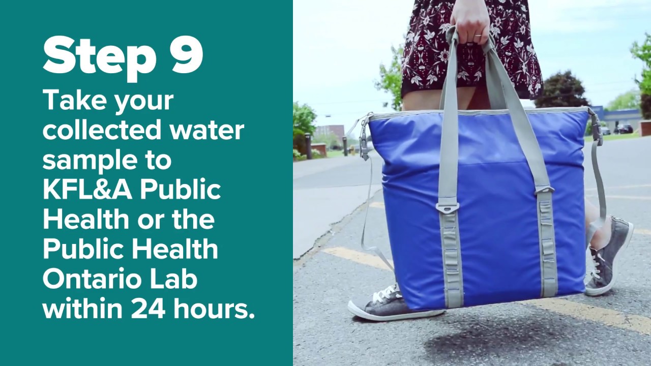 How to sample your well water - YouTube