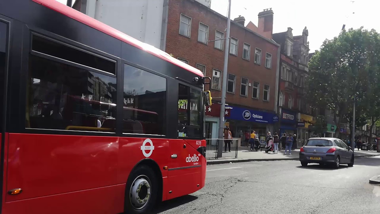 *First Day With Abellio West London* New E200 MMC 8239 On Route E11 ...