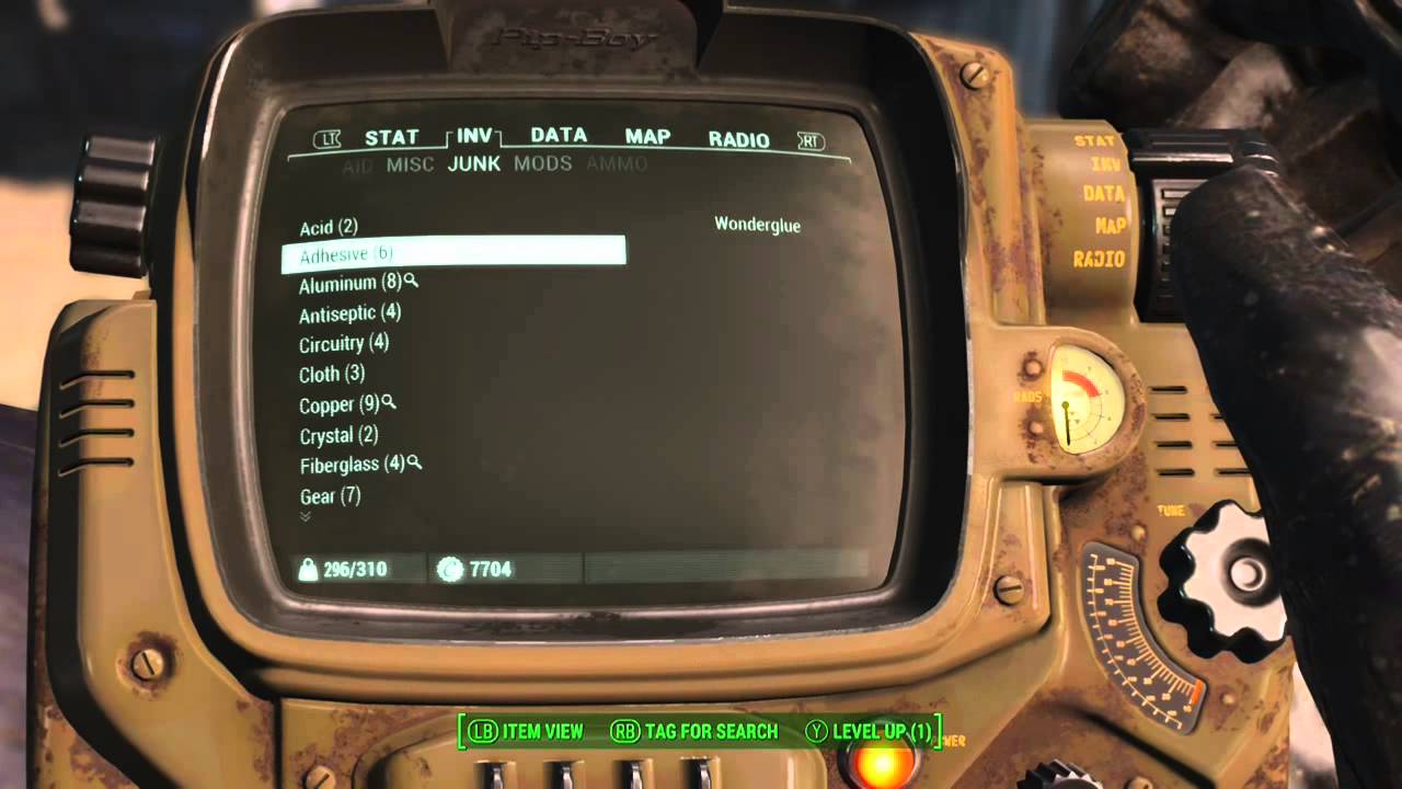 How to tag any component for search in Fallout 4 - YouTube