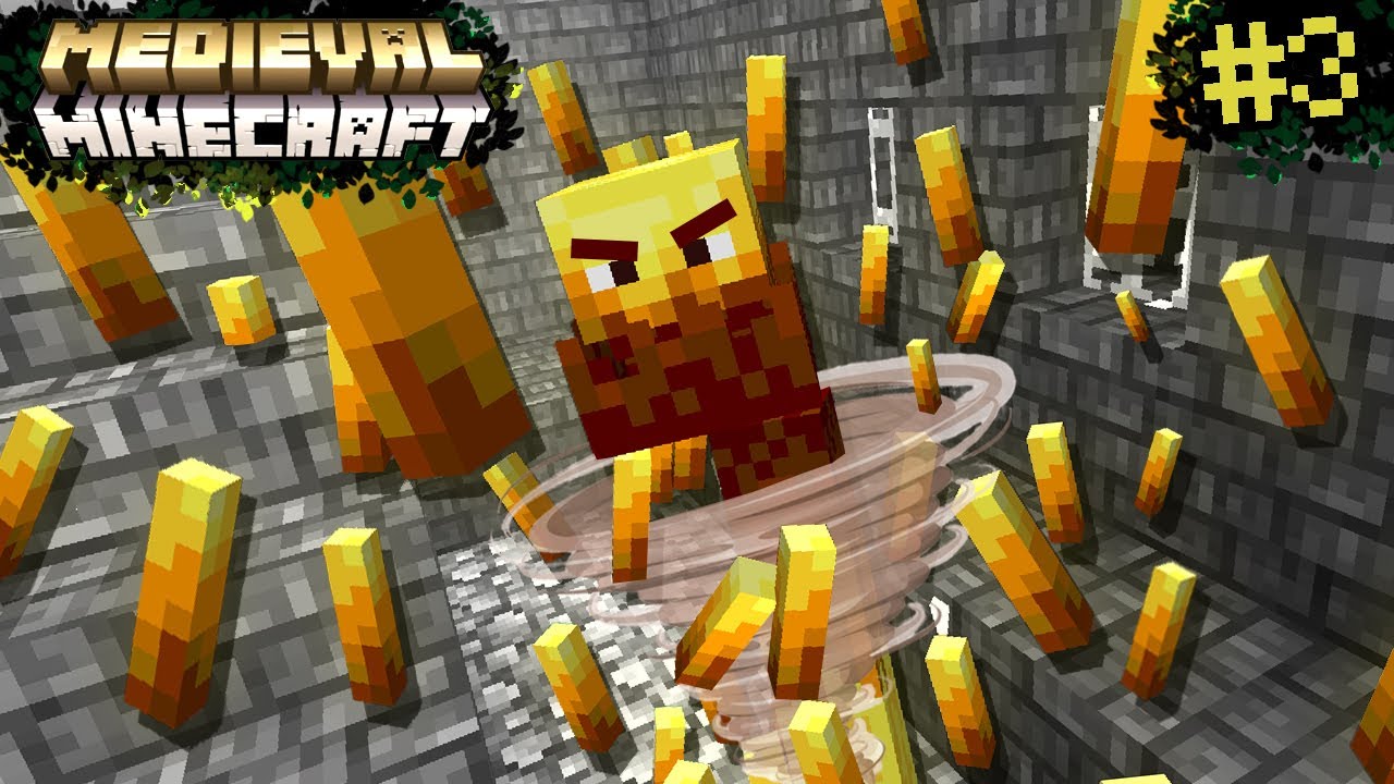 Medieval #3 - Nether is more BEAUTIFULL & Killing Mutant Mobs (in Hindi ...