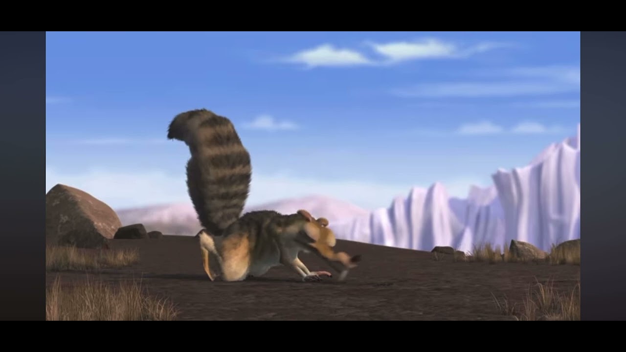 Ice Age 2002 Scrat Gets Acorn/Manny Got Stomping Scrat - YouTube