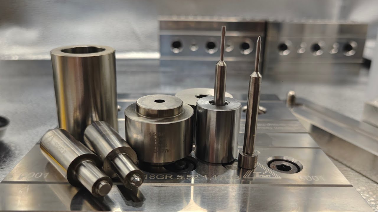 1 holes .177 slug molds - YouTube