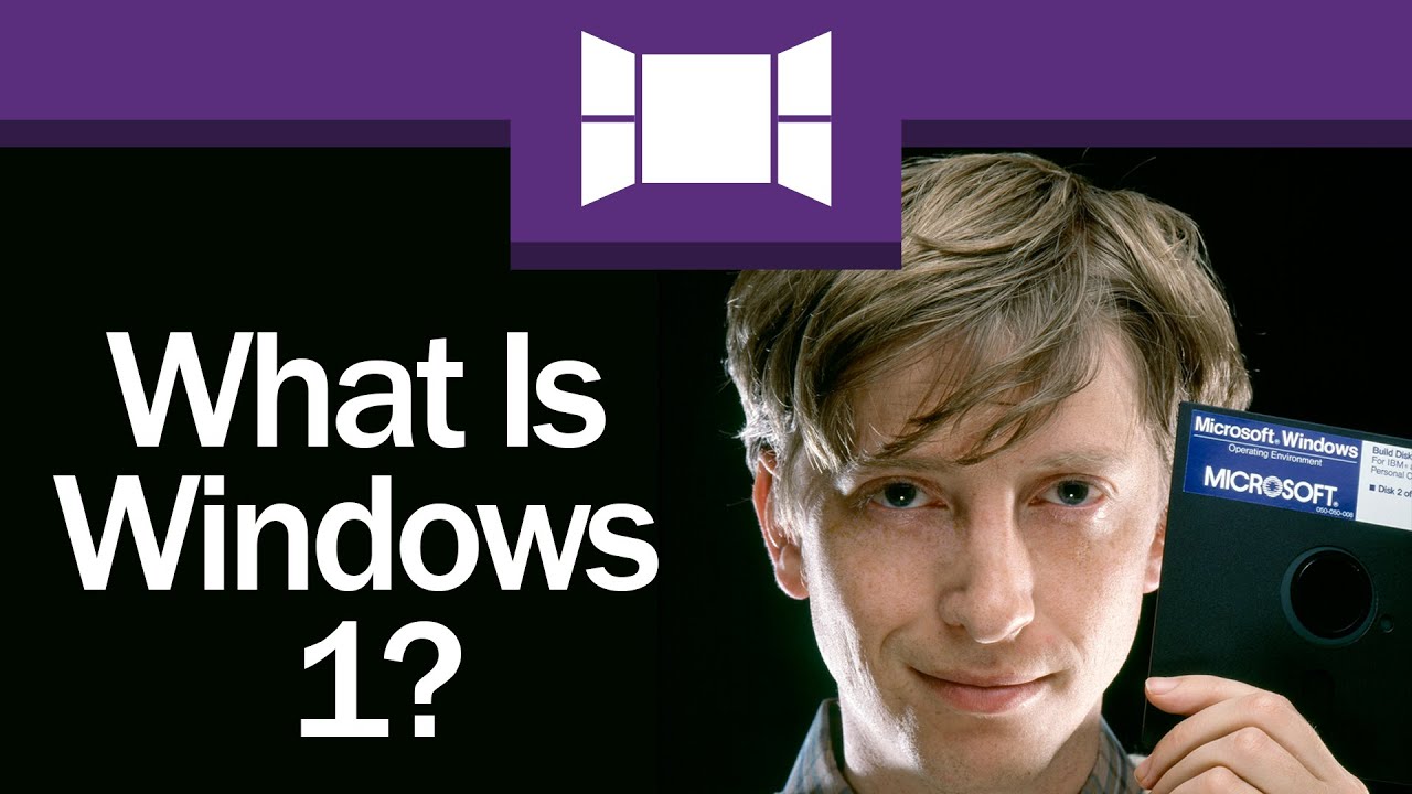 What Is Windows 1? - YouTube