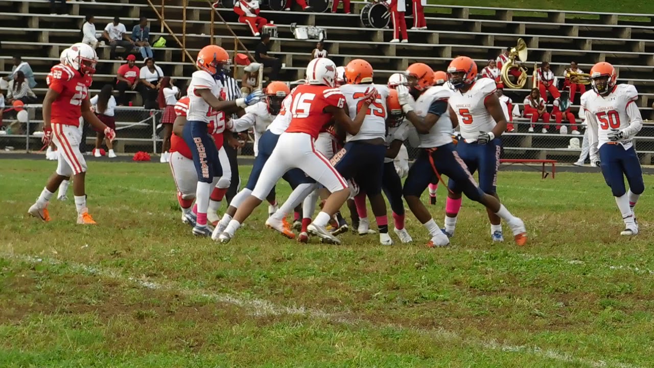 Geddis run Douglass/Edmondson football 10/05/18 - YouTube