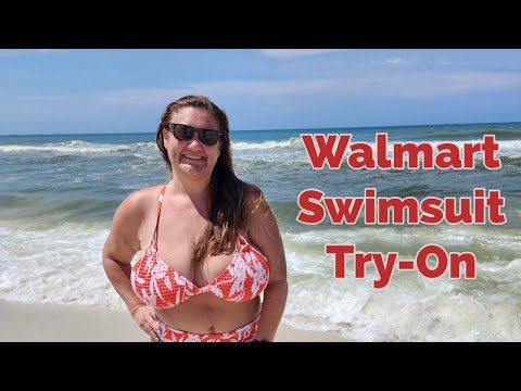 Walmart Swimsuit Try On | Plus Size | US40K | Fuller Bust