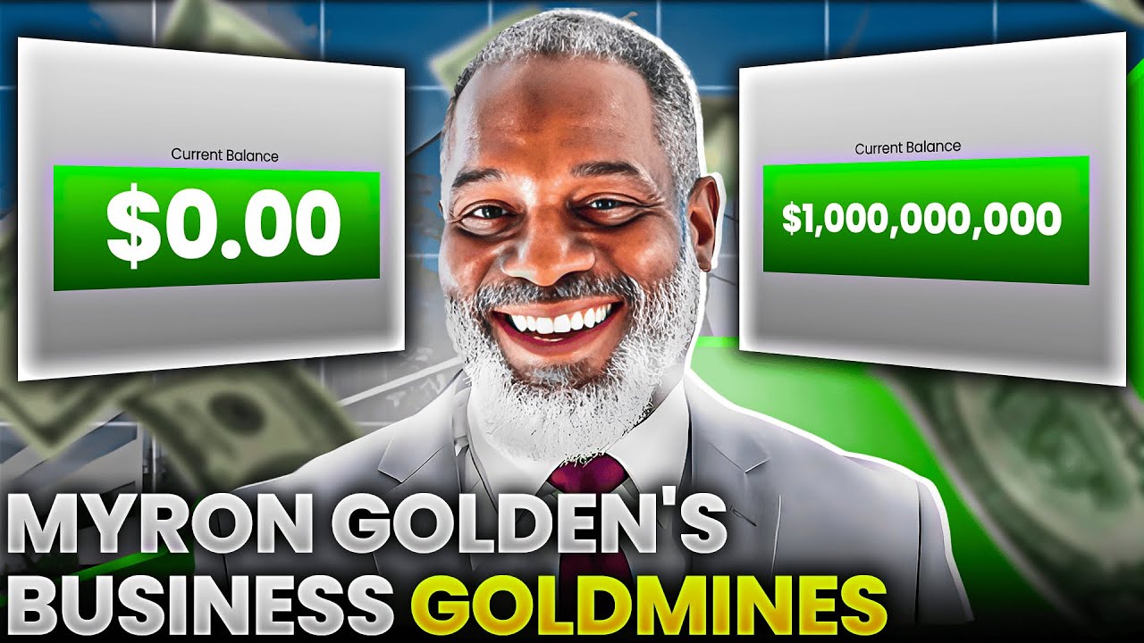 How Myron Golden Turns ‘Boring’ Businesses Into Gold Mines - YouTube