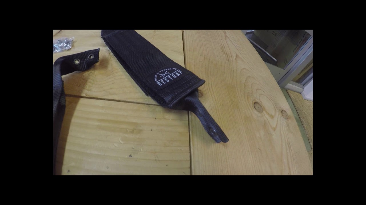 Restrap Diagonal Fixedgear Straps - YouTube