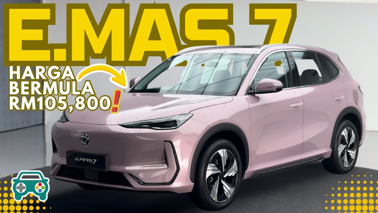 PROTON EMAS 7 SUV EV MEWAH HARGA BERMULA RM105,800 - RM119,800! - YouTube