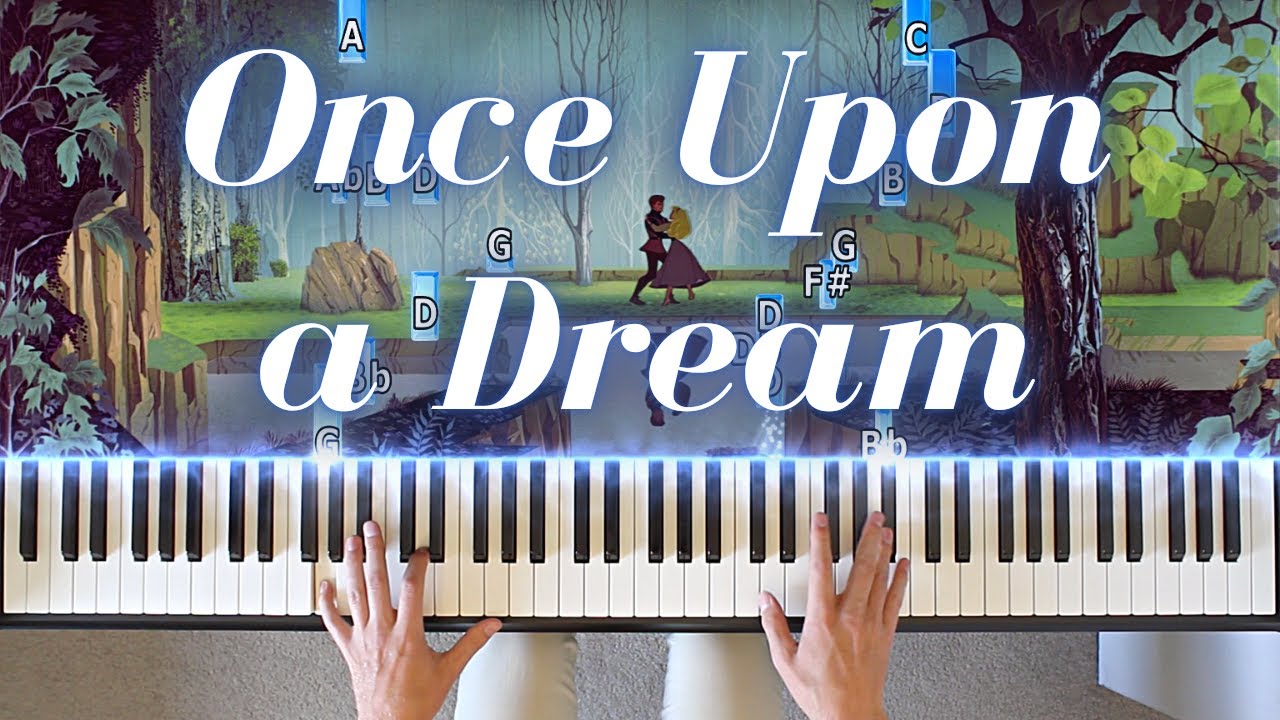 Once Upon a Dream from Sleeping Beauty - Piano Tutorial (SHEET MUSIC ...