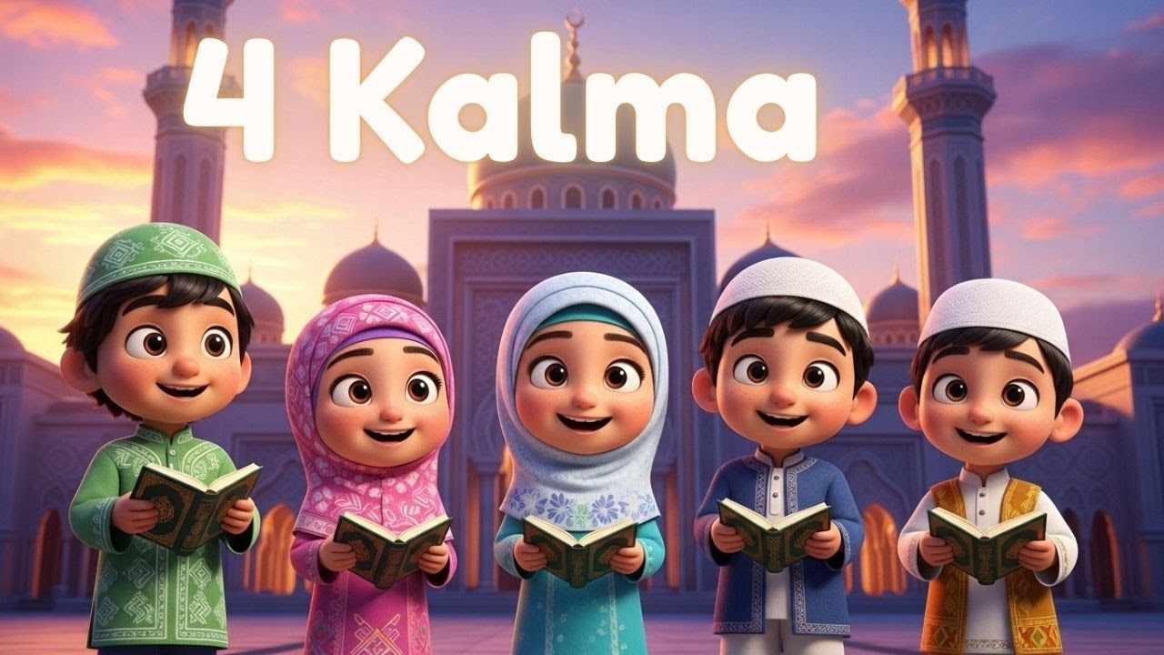 4th Chotha Kalma | Fourth Kalma Touheed | Learn the 6 Kalmas of islam ...