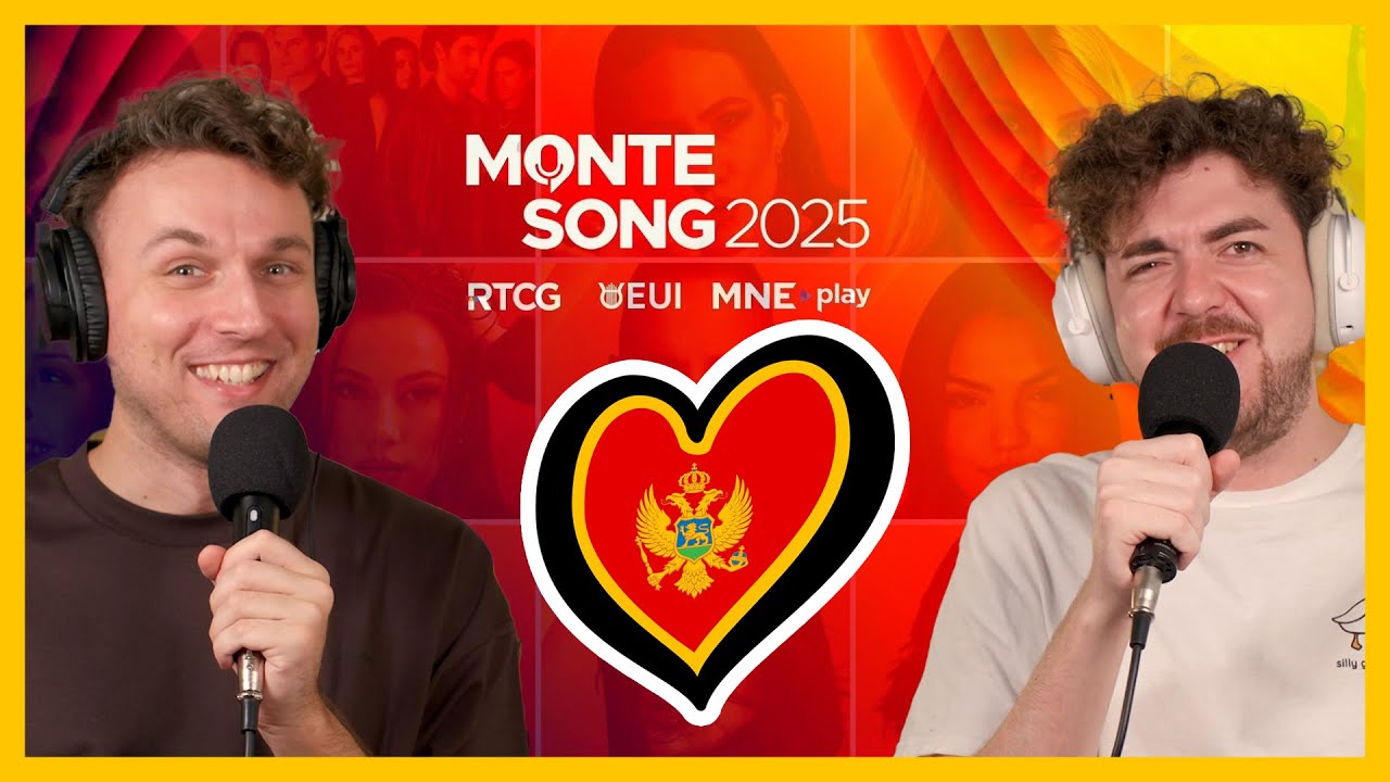 🇲🇪 Our MONTESONG 2025 Lineup Reaction 🇲🇪 | Montenegro Eurovision 2026 ...
