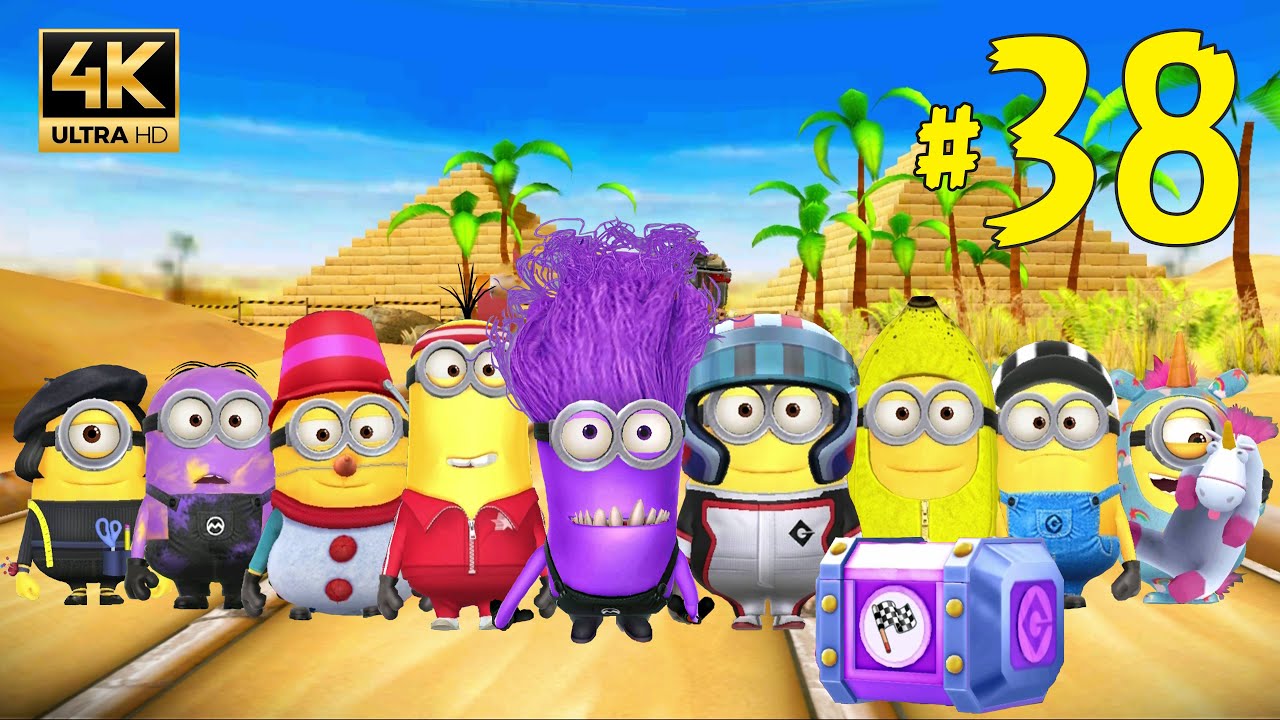 Minion Rush Special Mission Minion Racing Part 38 | 4K 60FPS - YouTube