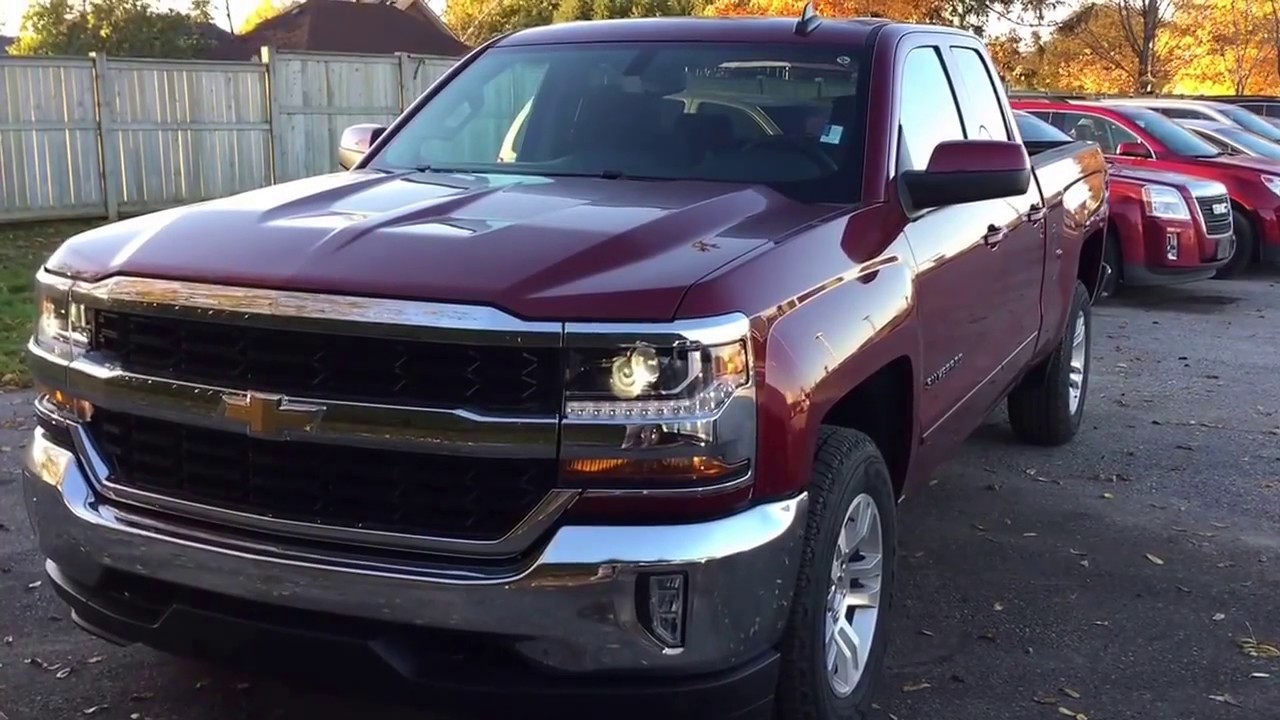 2017 Chevy Silverado LT 4WD Double Cab Siren Red Tintcoat Roy Nichols ...