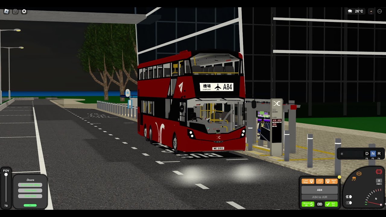 Roblox Derry District Bus Simulator XC W6C8 WE3193 A84 Green Po Estate ...