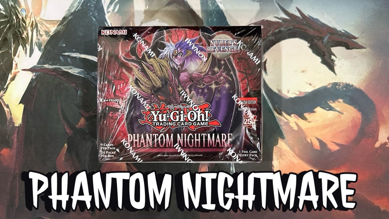 Yugioh Phantom Nightmare Unboxing! - YouTube