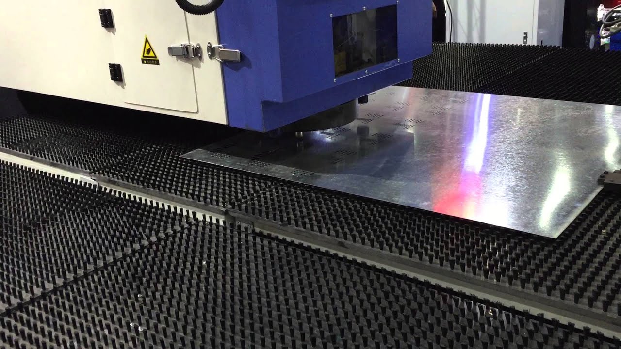 CNC stamping - YouTube