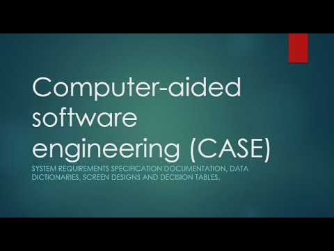 CASE Tools Data Dictionaries Decision Tables Screen Design - YouTube