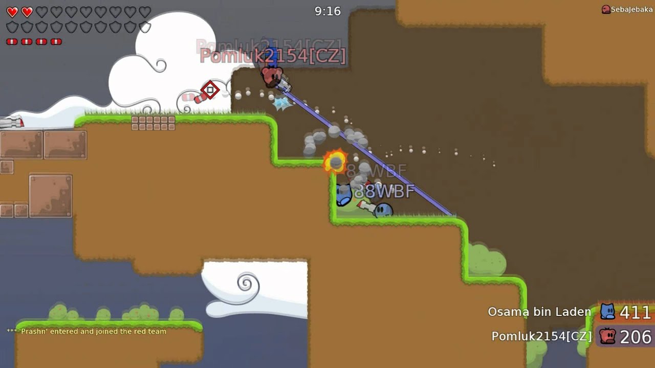 Lets Battle 3 Teeworlds!! - YouTube