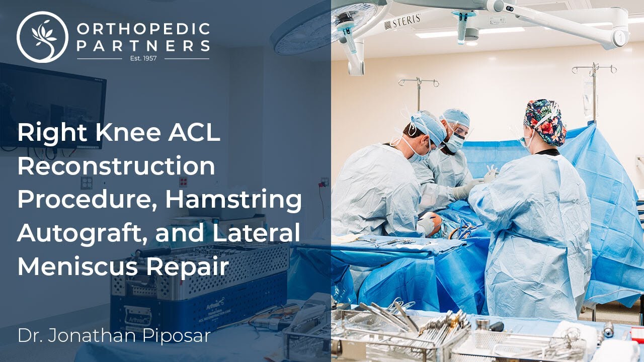 Inside The Operating Room: Up Close Footage of an ACL Repair by Dr ...