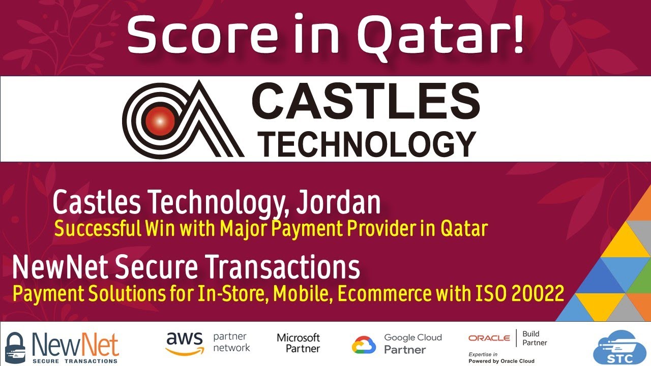 NewNet Middle East Partner Castles Technology Wins at Major Payment Provider in Qatar - YouTube