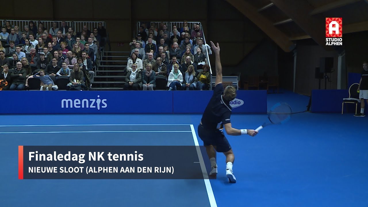 Finales NK tennis in Alphen aan den Rijn - YouTube