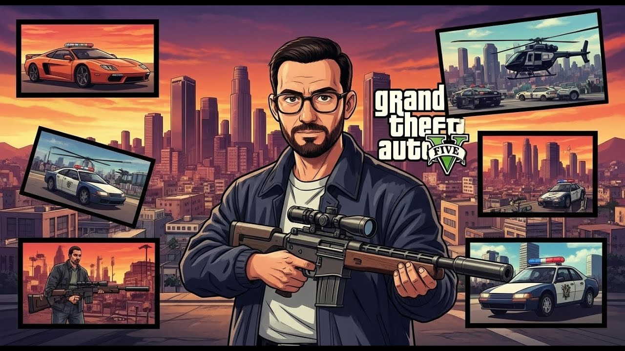 Calm Gamer, Intense Action 🔫 | GTA V Live 🚗 - YouTube
