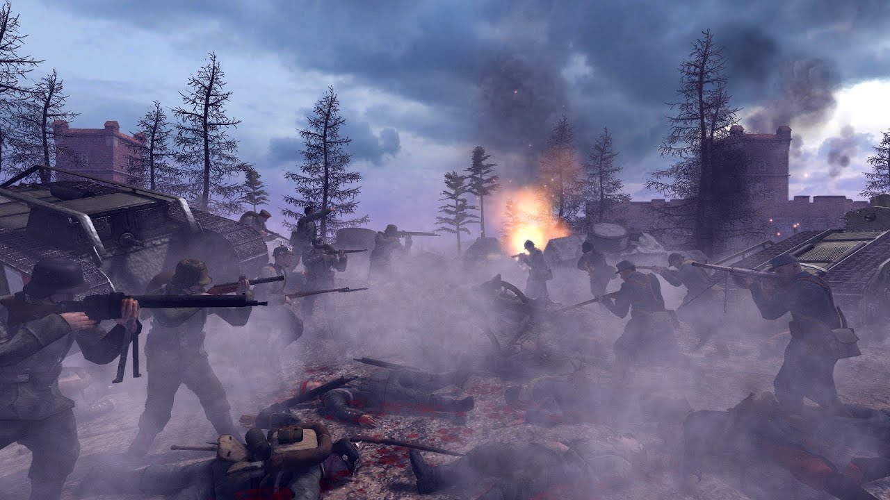 Men of War ww1 the last battle for the russians 1917 - YouTube