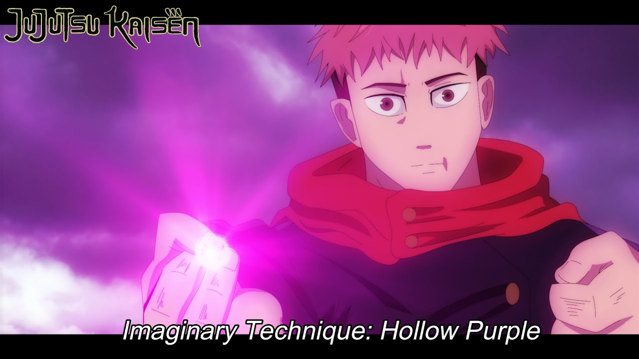 YUJI USES HOLLOW PURPLE - Jujutsu Kaisen - Fan Animation - YouTube