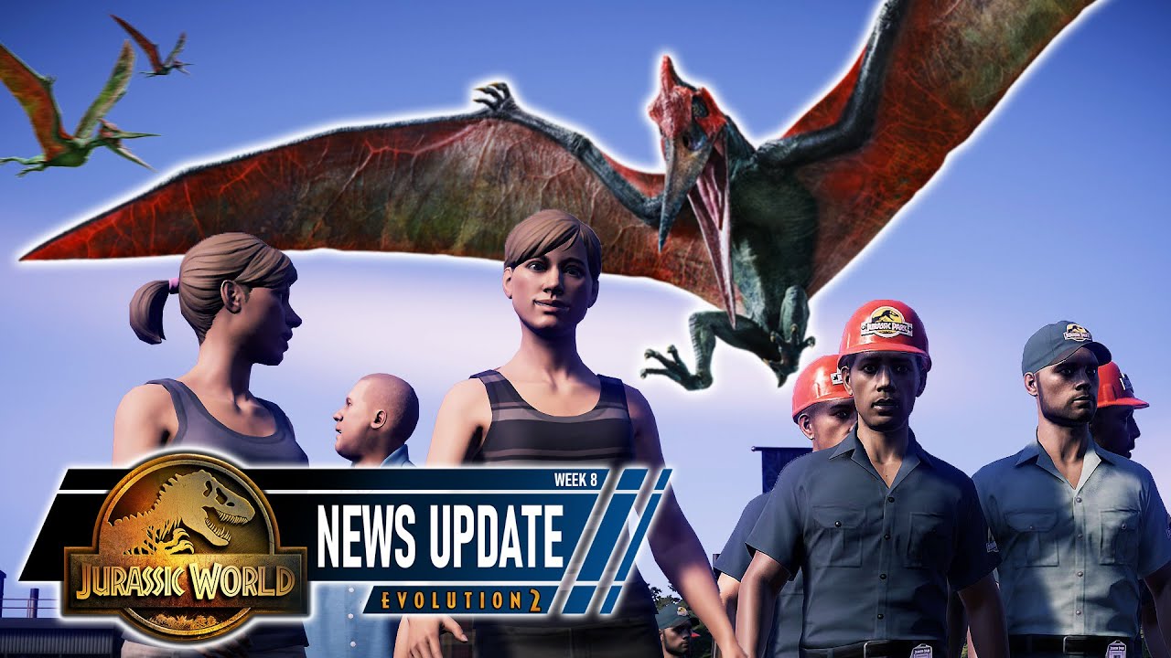 JWE2 NEWS: PTEROSAURS ATTACK, DOMINION GIGA, FEATHERS?? | Jurassic ...