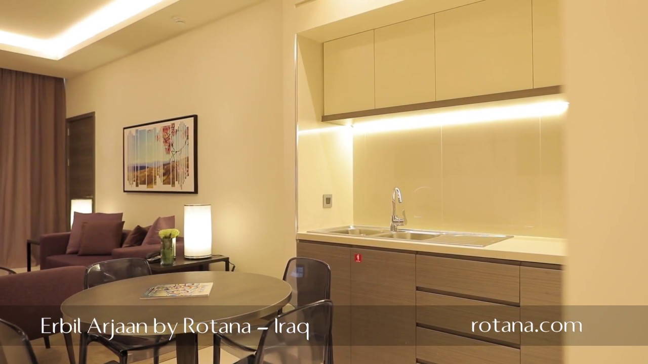Rooms & Suites @ Erbil Arjaan by Rotana - Erbil, Iraq - YouTube