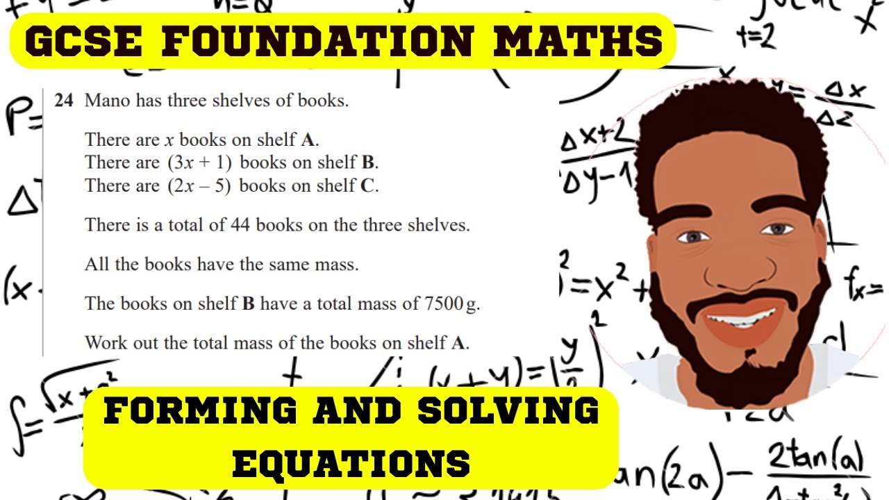 GCSE Foundation Maths | Forming and Solving Equations | Live Exam ...
