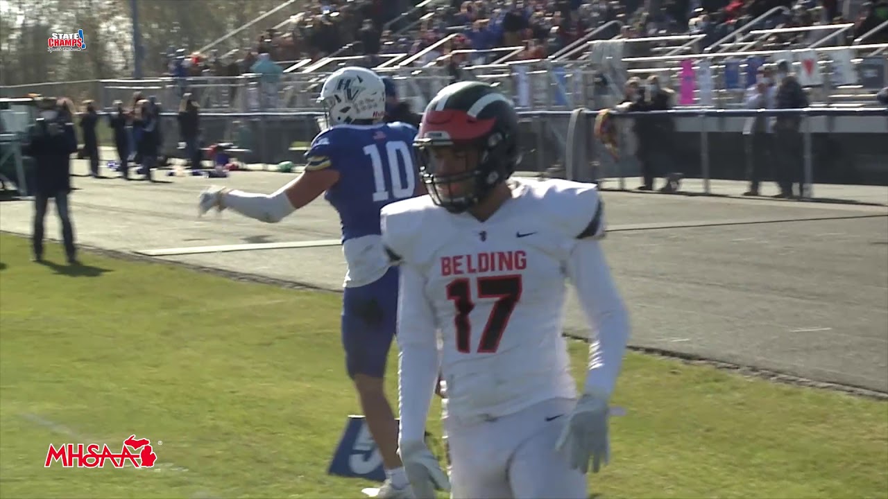 Hopkins at Belding | Football | 10-31-20 | STATE CHAMPS! Michigan - YouTube