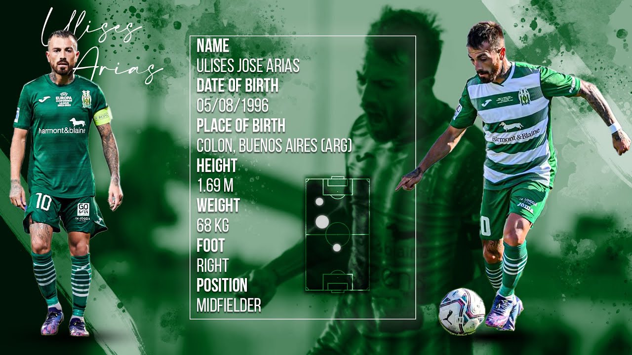 Ulises Jose Arias - Midfielder - YouTube